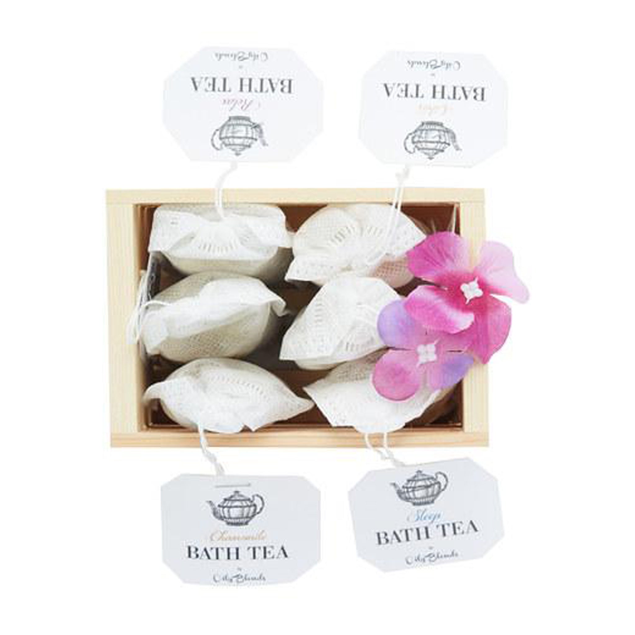Bath Tea Six Pack Sampler - Oily Blends