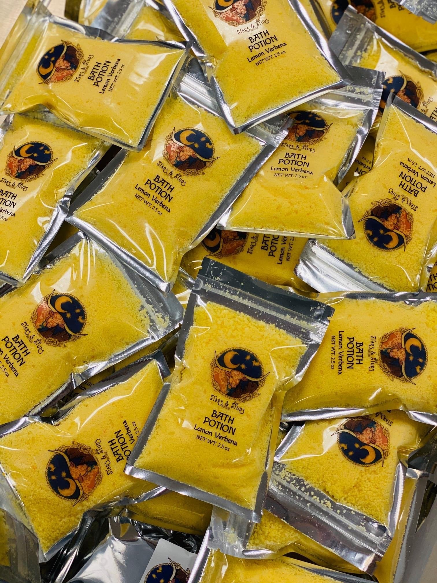 Set of 50 Custom Bath Potion - Oily Blends